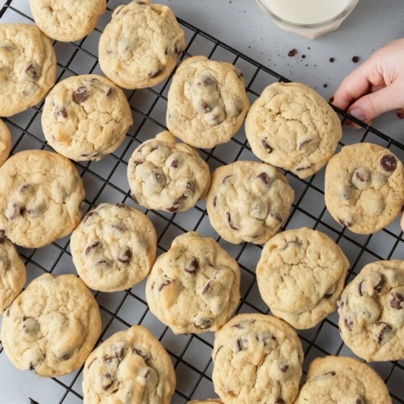 Yummy ooey gooey Chocolate chip Cookies – Sugar Love Designs