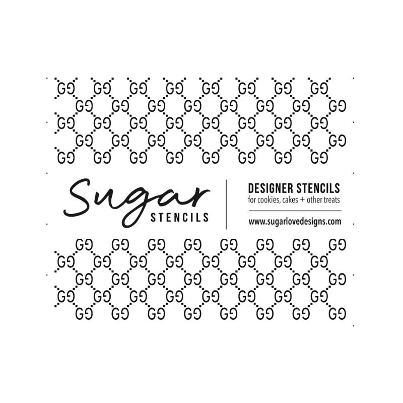 Cake Designer GU Background - Sugar Stencils – Sugar Love Designs