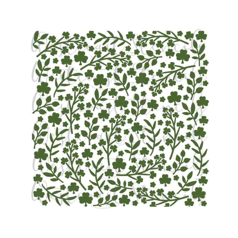 Clover Garden Stencil – Sugar Love Designs