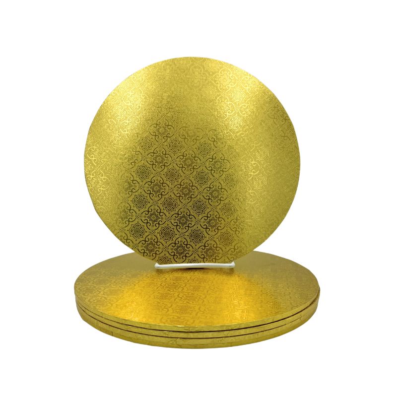SLD Boujee Luxe Gold MDF Round Cake Board 12inch – Sugar Love Designs