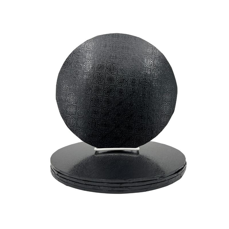 SLD Boujee Luxe Black MDF Round Cake Board 12inch – Sugar Love Designs